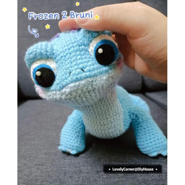 Frozen 2 Bruni Crochet | Shopee Malaysia