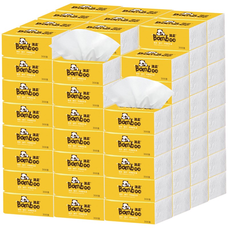 (Ready Stock)Bamboo Tissue 300pcs Non-Fluorescent Tissue Paper 300 ...