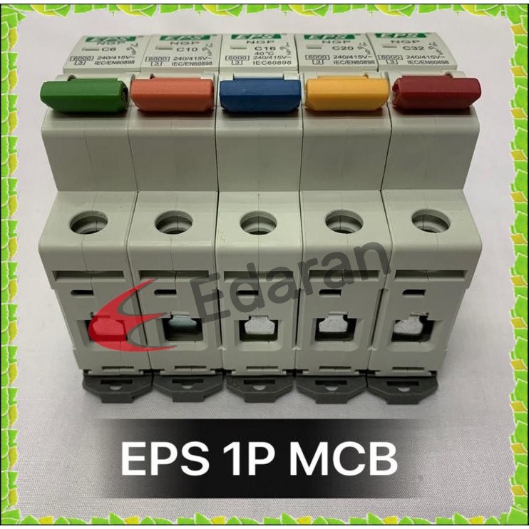 eps 1pole mcb 6a , 10a 16a 20a and 32a miniature circuit breaker | BeeCost