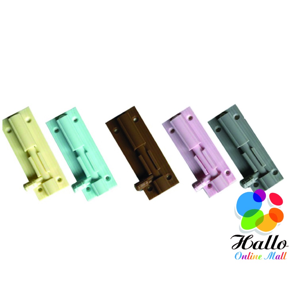 Bathroom Toilet PVC Door Latch PVC Lock / Selak Plastik Pintu Bilik Air ...