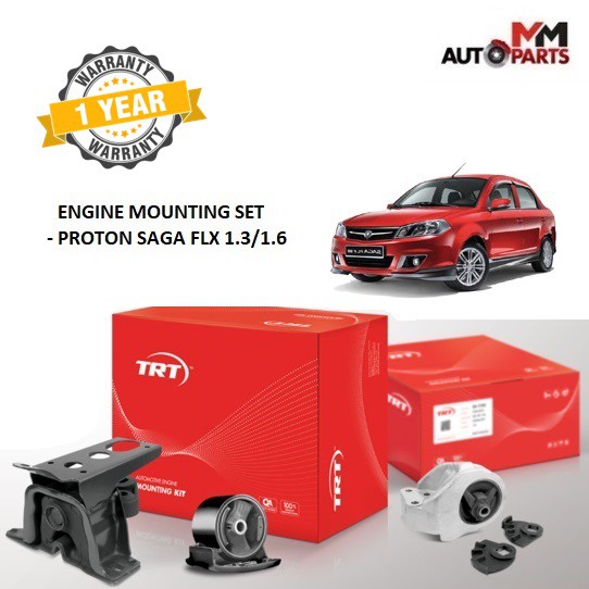ENGINE MOUNTING FULLSET - PROTON SAGA FLX , 1.3 1.6 , AUTO / MANUAL ...