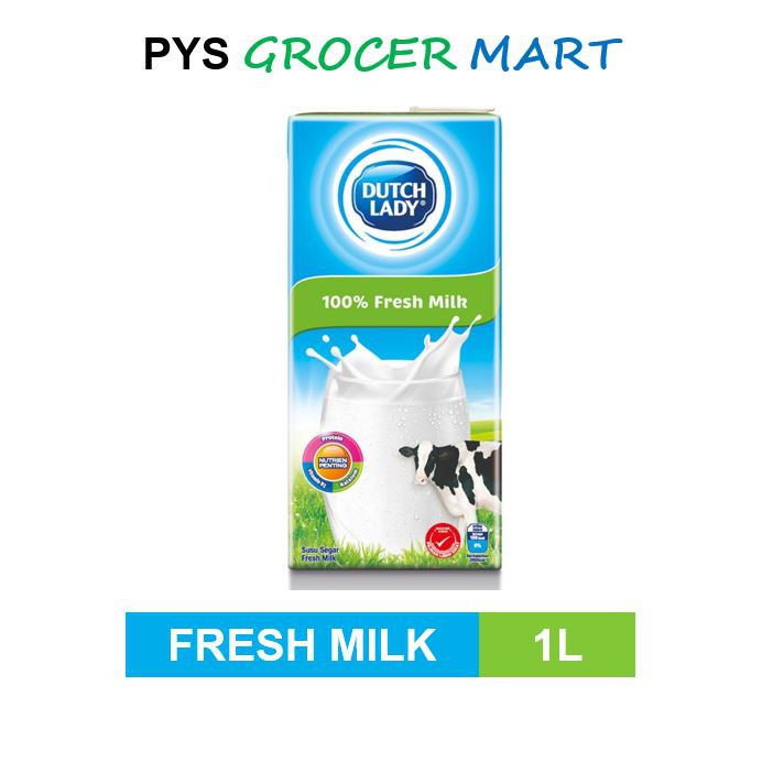 Dutch Lady UHT FRESH MILK (1L) | Shopee Malaysia