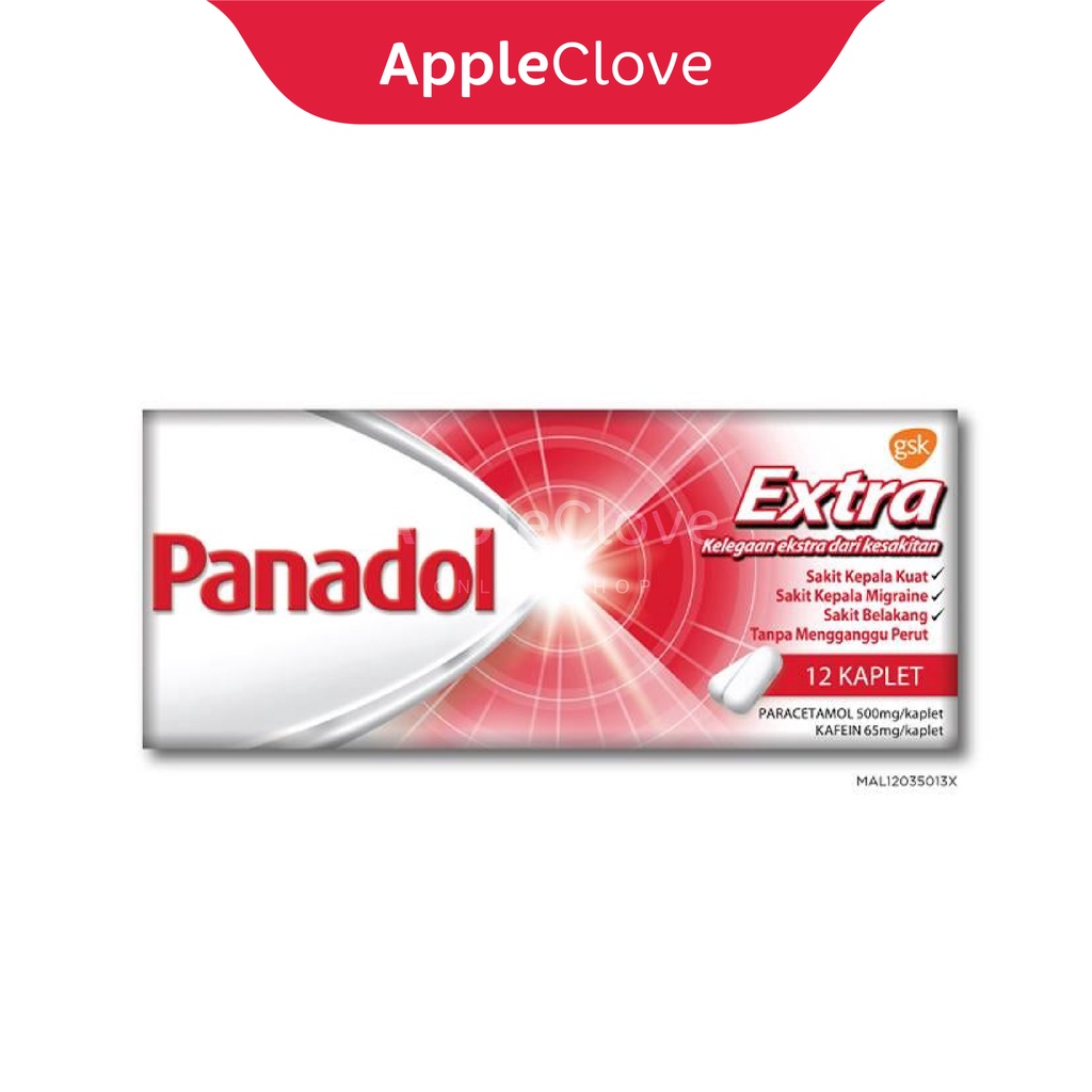 Panadol Ekstra kaplet Box 12s | Shopee Malaysia