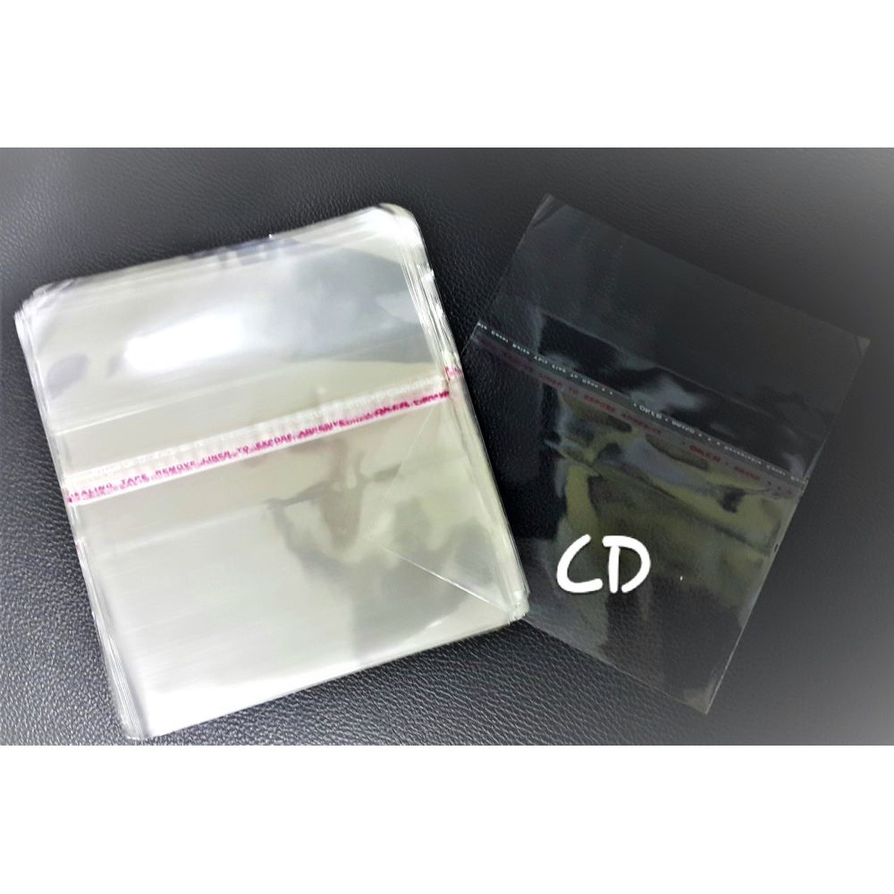 CD / VCD PVC Plastic Bag Transparent for CD / VCD Jewel Case (160 pcs ...
