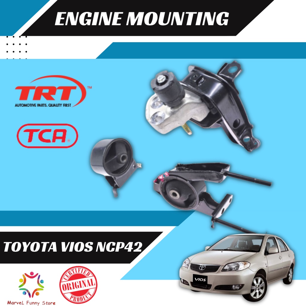 TOYOTA VIOS NCP42 1.5 ENGINE MOUNTING KIT | Shopee Malaysia