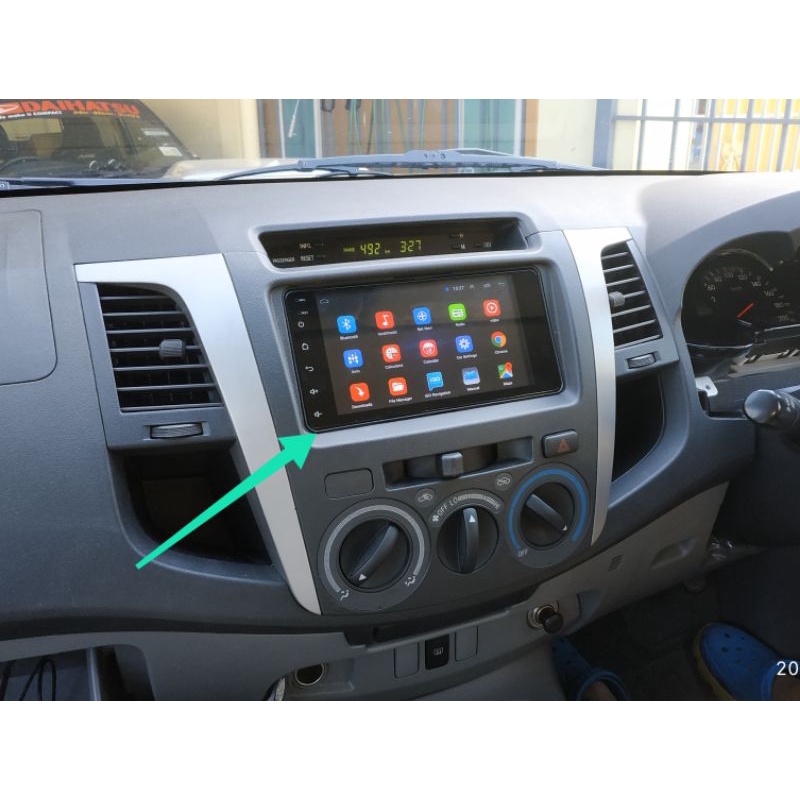 toyota vigo android player ori size | Shopee Malaysia