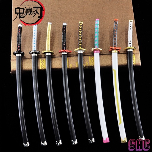 [Ready Stock] Demon Slayer Metal Sword Nichirin Sword Metal Katana ...