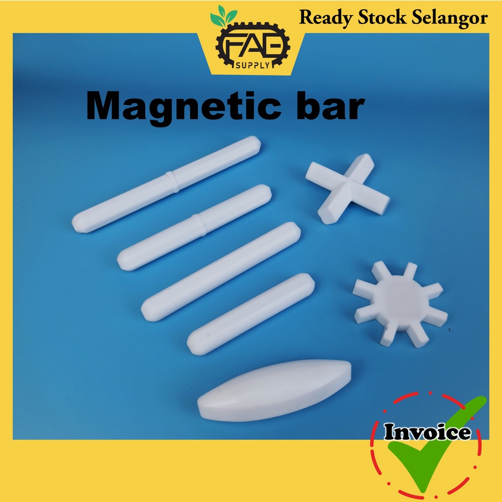 Laboratory Magnetic Stirrer bar large size Cylinder pivot oval shape ...