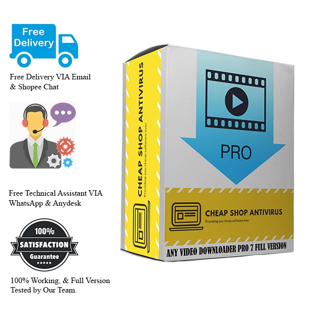 Any Video Downloader Pro 7 Full Version | Shopee Malaysia Any Video Downloader Pro 7 Full Version | Shopee Malaysia