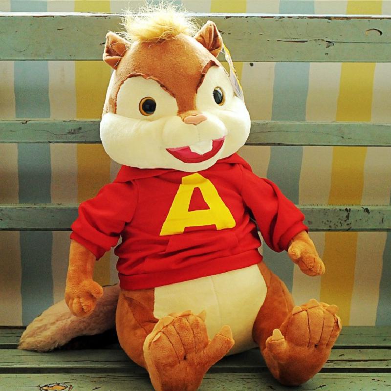 Alvin and The Chipmunks Theodore Simon Stuffed Animal Doll | Shopee ...