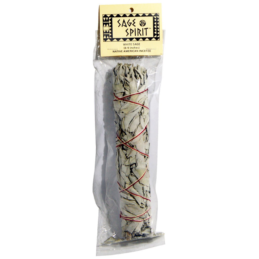 Sage Spirit, Native American Incense, White Sage, Large (8-9 inches ...