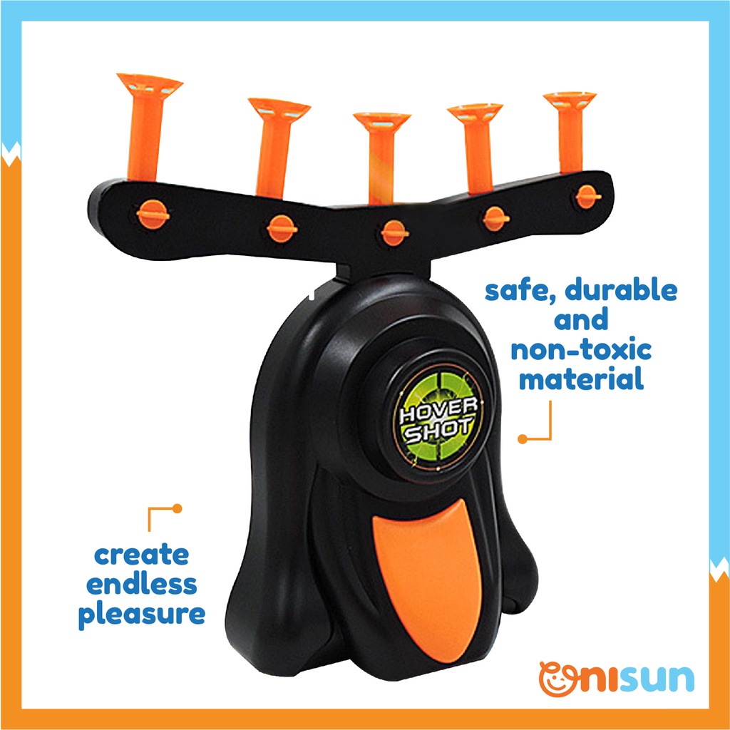 Children Electronic Soft Bullet Elite Floating Ball Target Shooting ...