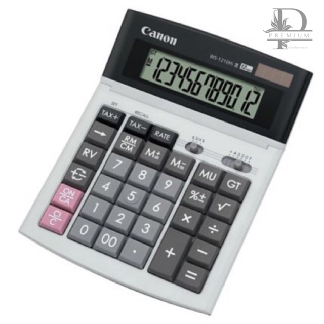 Canon WS 1210 Hi III Calculator (12 Digit) / Kalkulator Canon | Shopee ...