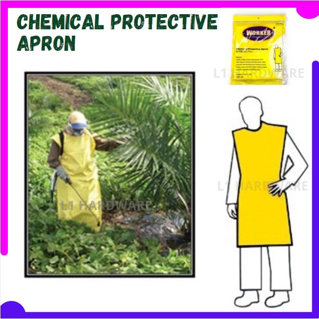 Apron Perlindungan Ketika Meracun Kimia Garden Lawn Chemical Protective ...