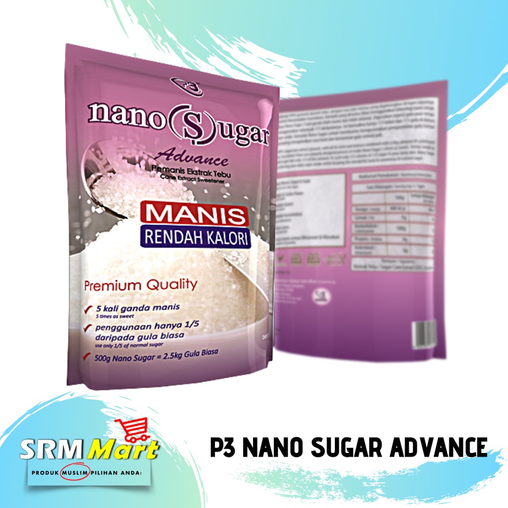 P3 NANO SUGAR ADVANCE - GULA NANO 500g | Shopee Malaysia