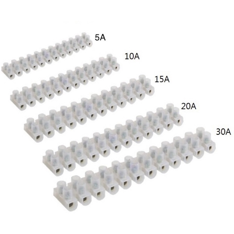 PVC Connector Cable Transparent White 5A 10A 15A 20A 30A 80A Connector ...