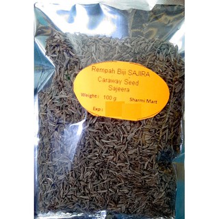 Rempah Biji SAJIRA - Caraway Seed - Sajeera -Shahi Jeera 100g | Shopee ...