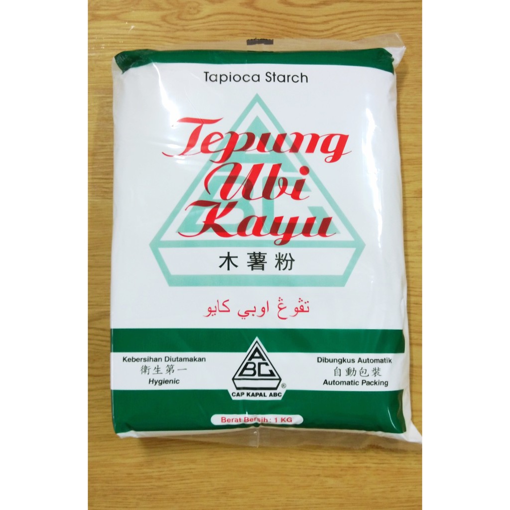 [READY STOCK] ABC Tapioca Starch / Tepung Ubi / ABC牌木薯粉 1kg | Shopee ...