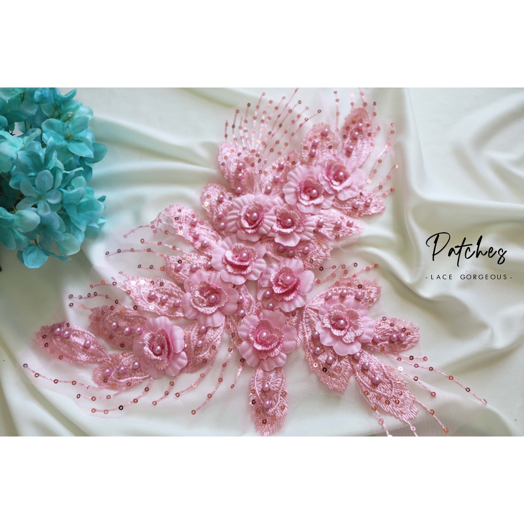 Patch Lace Bunga Tampal Cantik (PE) | Shopee Malaysia