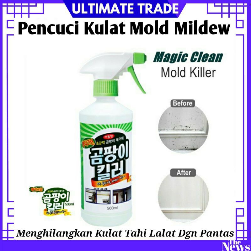 Korean Cleaning Magic Clean Mold Killer Foam Pencuci Tandas Bilik Air ...