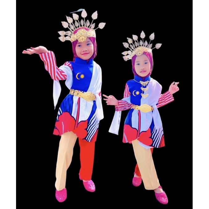 Tun Teja (Puteri Perak)Set Baju Bendera Tun Teja Cotton ready stock ...