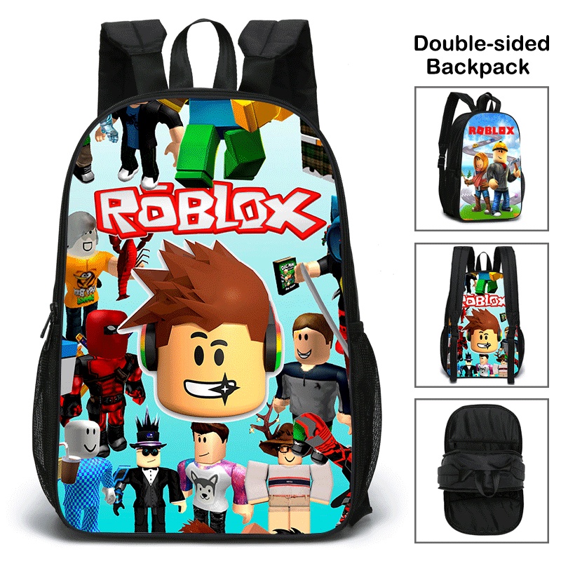 Double Sided Schoolbag New Roblox Schoolbag Robles Backpack Beg Sekolah ...