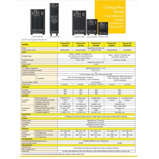 NEUROPOWER CRONUS PRO 3K TOWER SERIES 3000VA ONLINE UPS/BACKUP BATTERY ...