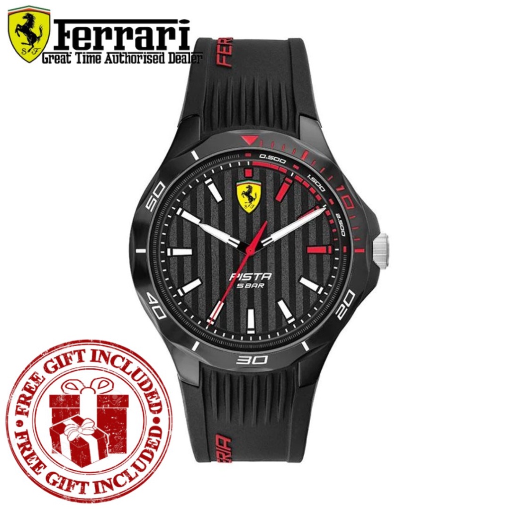 Scuderia Ferrari Watch 0830780 Pista | Shopee Malaysia