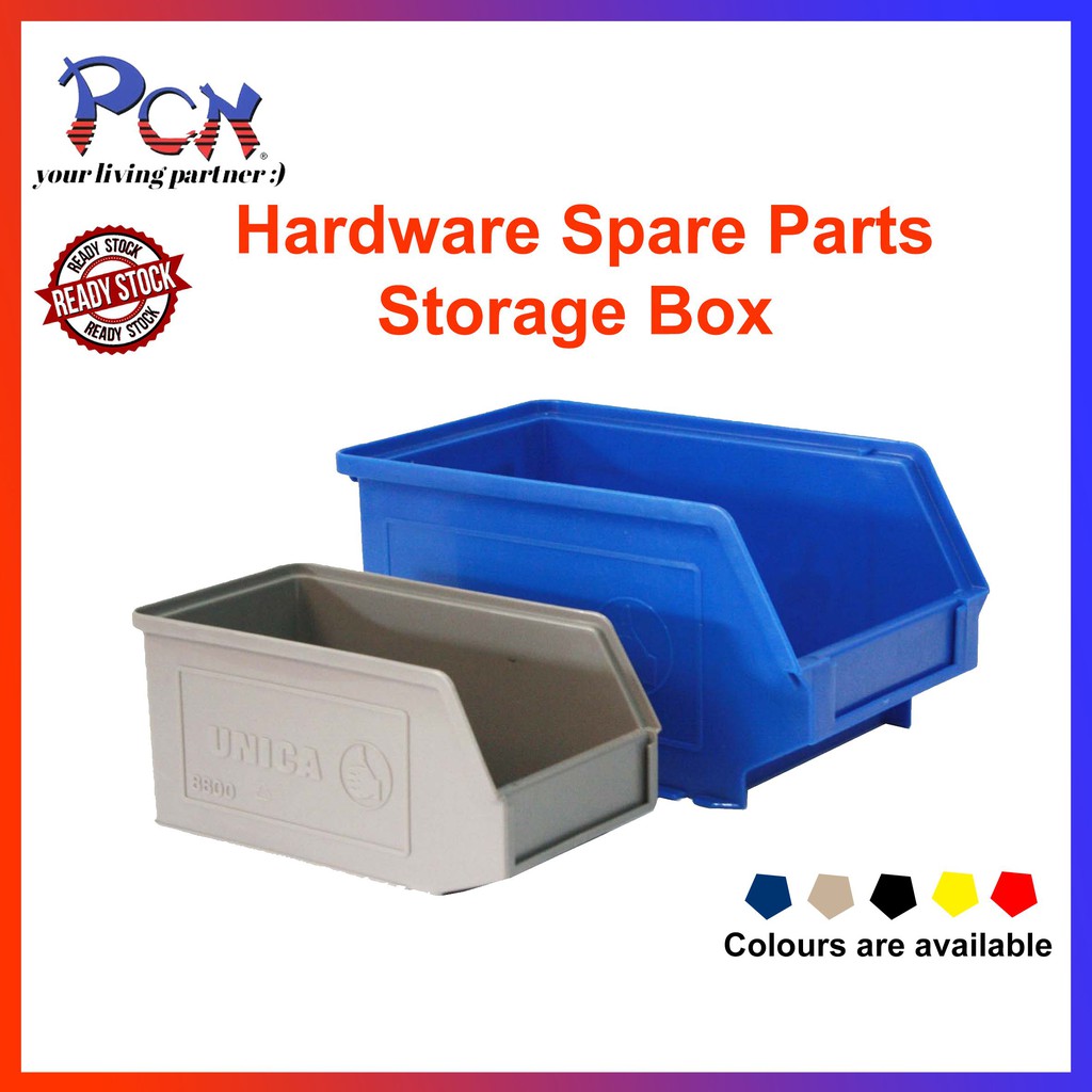 Pcn Unica Side Vent Stackable Industrial Wall Mounted Container Box