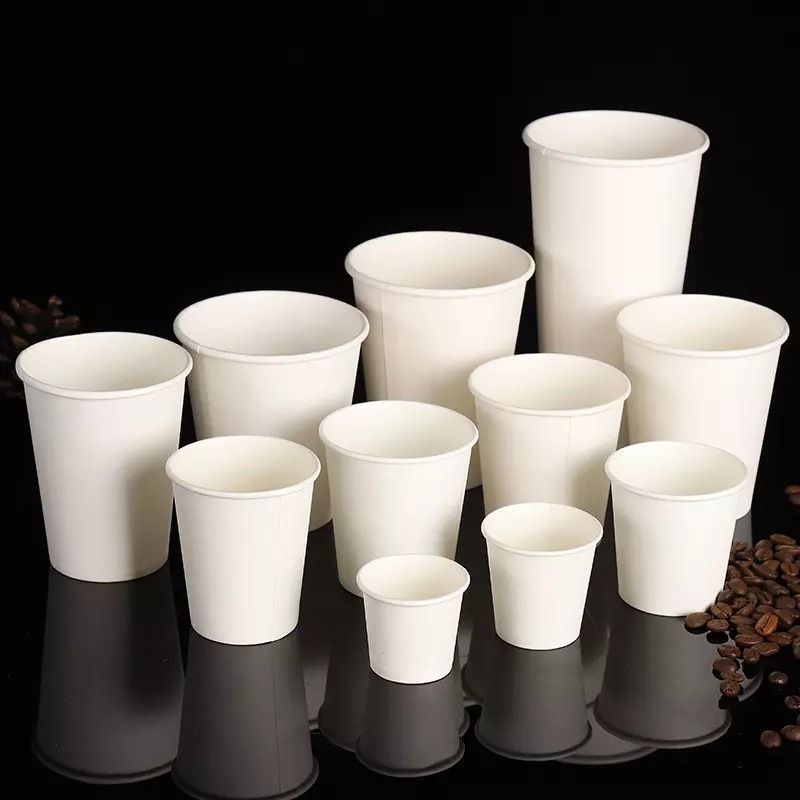 RENEQ SAMPLE CUP / PAPER CUP PLAIN WHITE / SAMPLING CUP / 30ML ,50ML ...