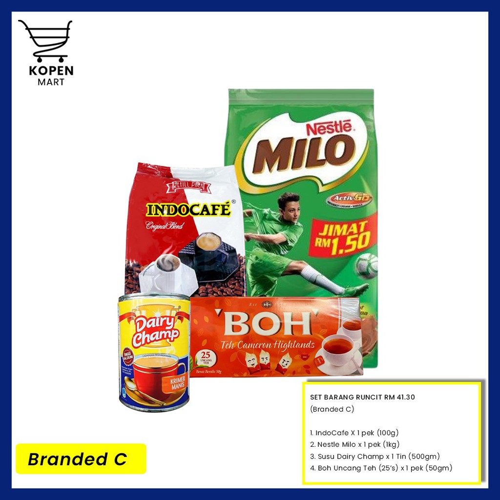 Set Barangan Runcit ( Branded C) | Shopee Malaysia
