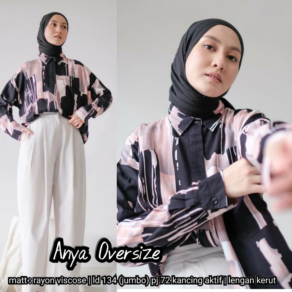 Anya Oversize Anya Big Size Premium | Shopee Malaysia