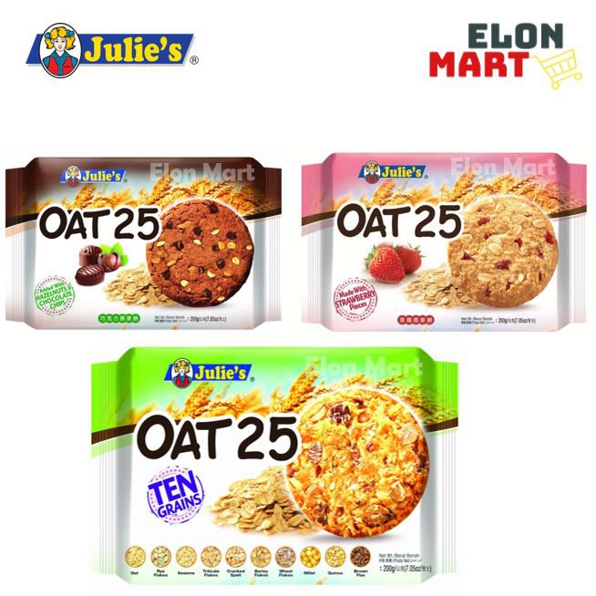 Julie's OAT 25 200g (Chocolate / Strawberry / Ten Grains) | Shopee Malaysia