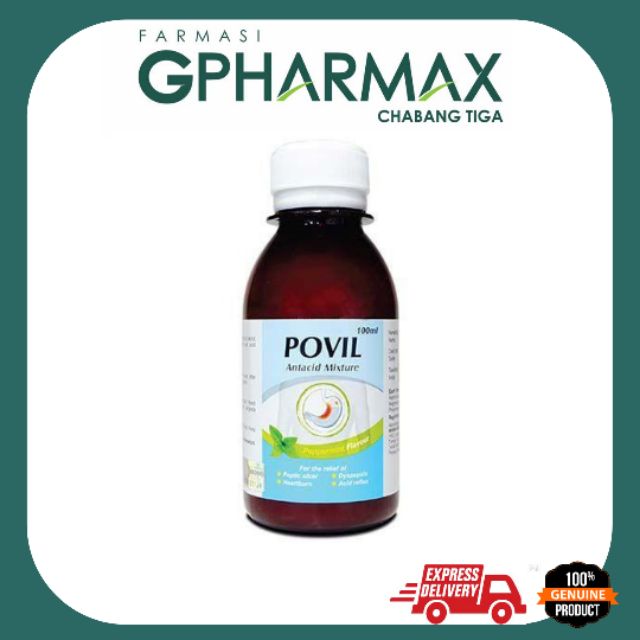 Povil Antacid 100 ML | Shopee Malaysia