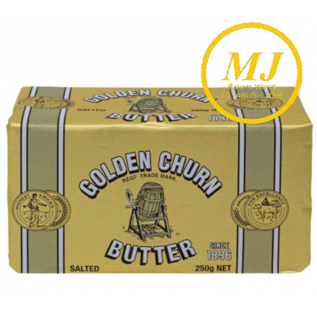 GOLDEN CHURN SALTED/UNSALTED BUTTER 250G/227G (HALAL) | Shopee Malaysia GOLDEN CHURN SALTED/UNSALTED BUTTER 250G/227G (HALAL) | Shopee Malaysia