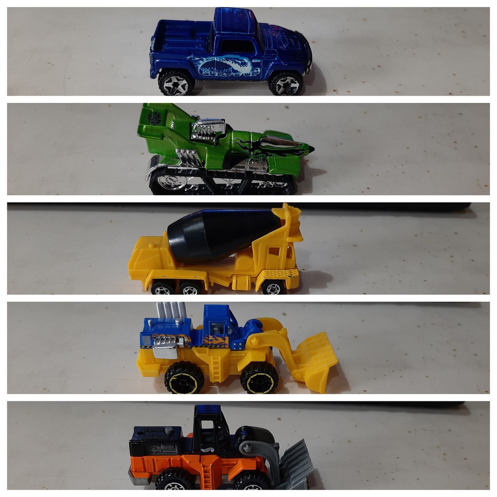 Hot Wheels Hummer Treadator Oshkosh Wheel Loader Preloved Loose Mattel ...