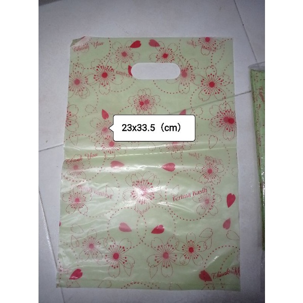 1pcs Plastic Gift Bag Plastik PB HDPE Goodies Bag Thank You plastic bag ...