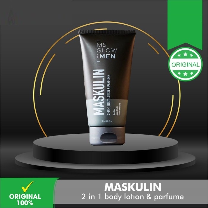 Ms Glow For Men Maskulin Lotion 2 in 1 (Lotion & Parfume) | Shopee Malaysia