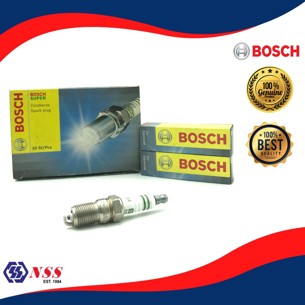 BOSCH Spark Plug H7DC For Mercedes/Ford USA [5 pieces] | Shopee Malaysia