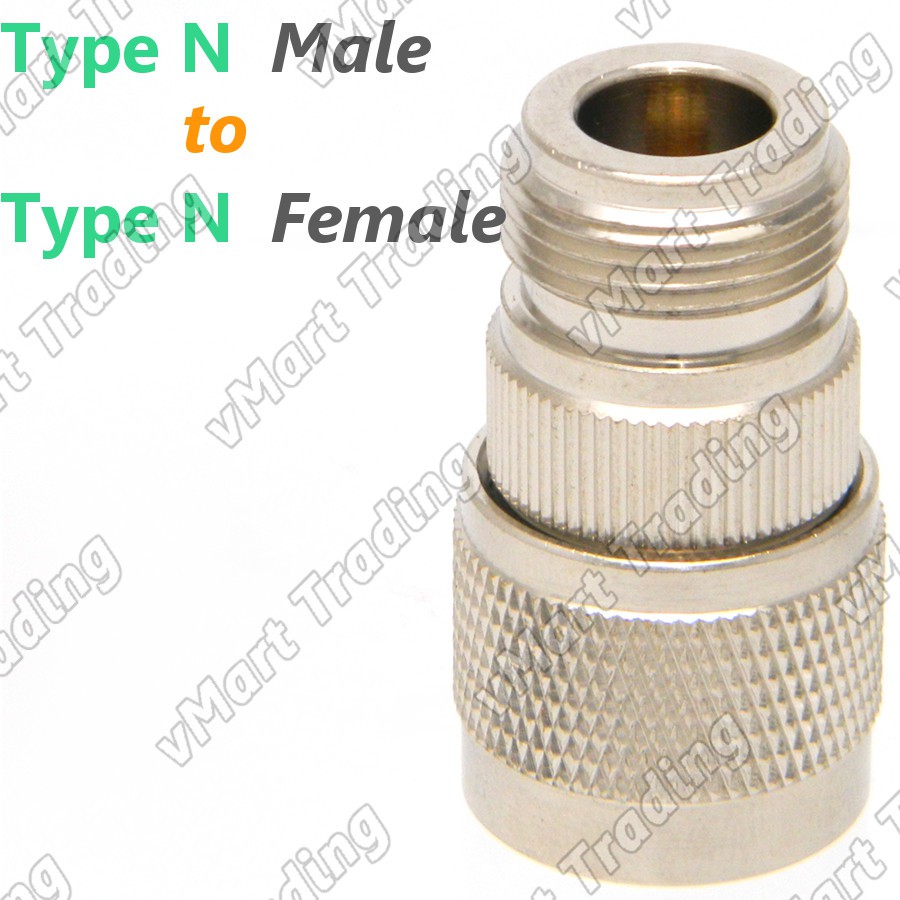 I Connector Type N Male to Type N Female Straight Adapter | Shopee Malaysia