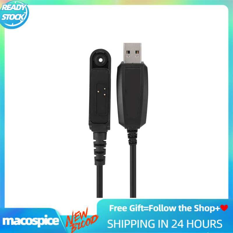 Macospice walkie talkie usb programming cable cd for baofeng two way radio uv-9r bf-t1 rt6 | BeeCost