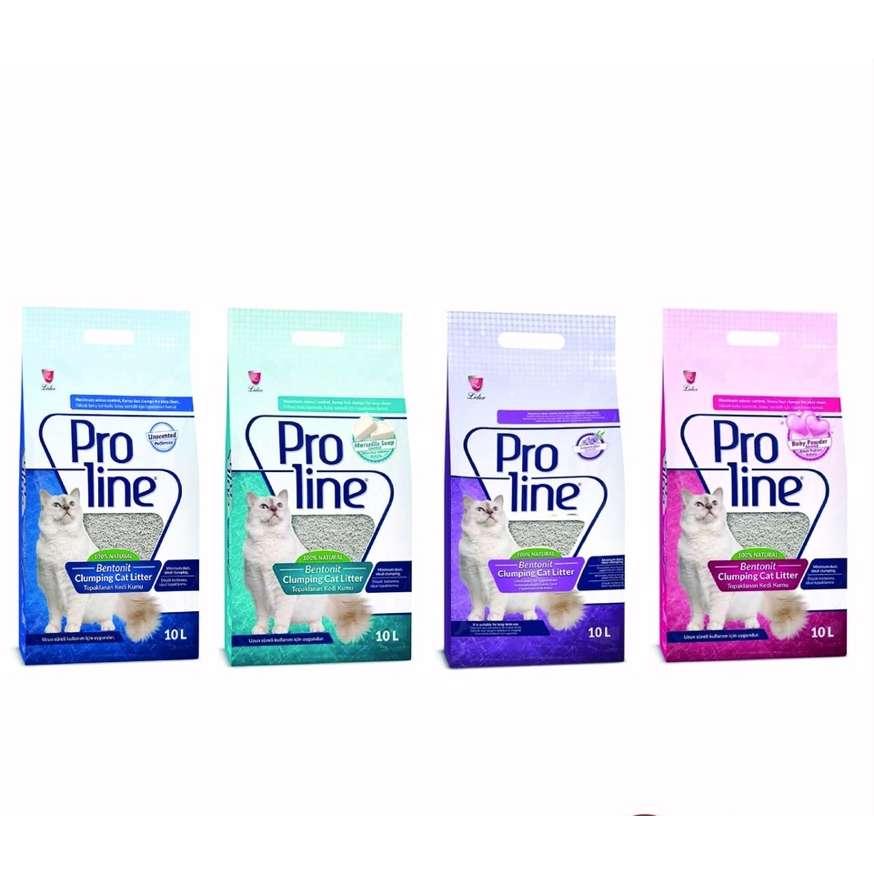 Proline Bentonite Cat Litter Scented - 10L | Shopee Malaysia