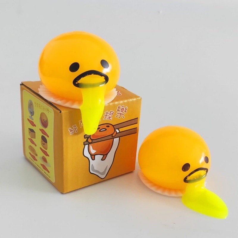 Squishy Puking Egg Yolk Stress Ball With Yellow Goop Relieve Stress ...
