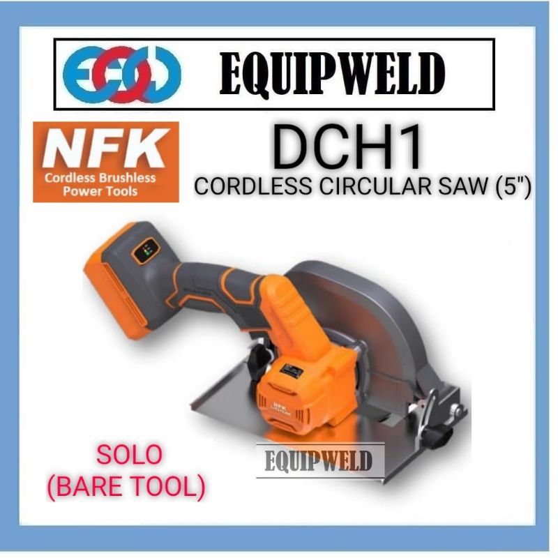 NFK 20V DCH-1 CORDLESS CIRCULAR SAW 5" 125MM BRUSHLESS (SOLO / BARE ...