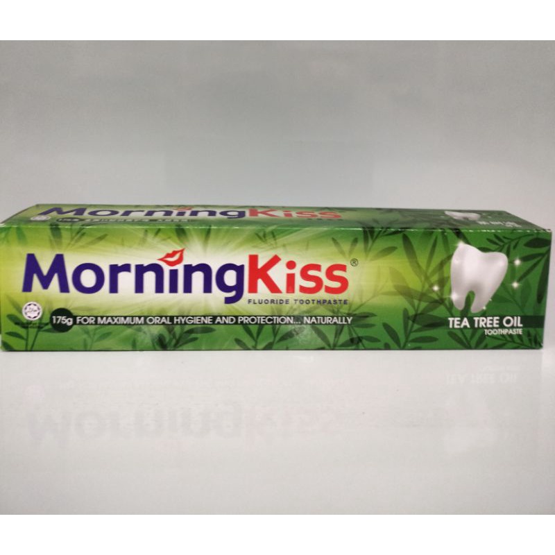 READY STOCK Morning Kiss Tea Tree Oil ToothPaste 175g | Shopee Malaysia