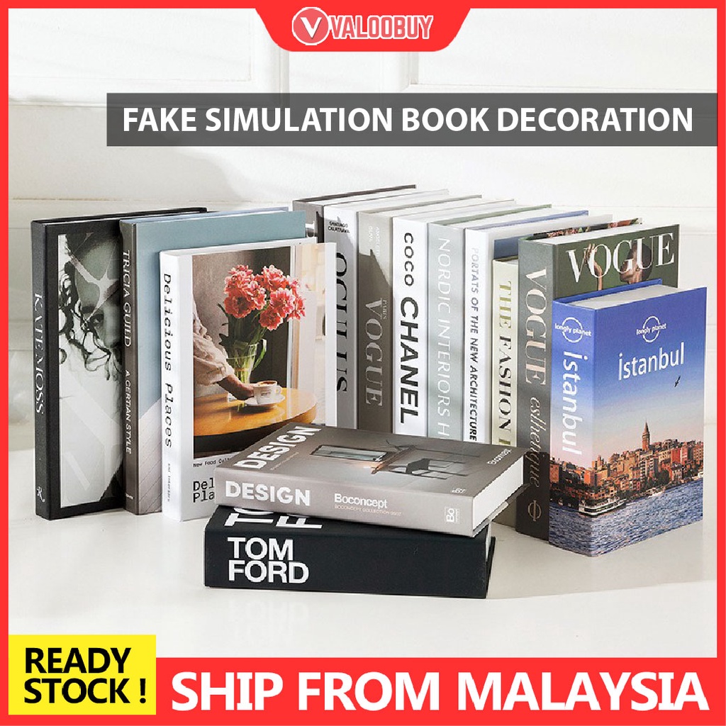 Fake Book Display Book Decoration Book Simulation Book Simple Modern ...