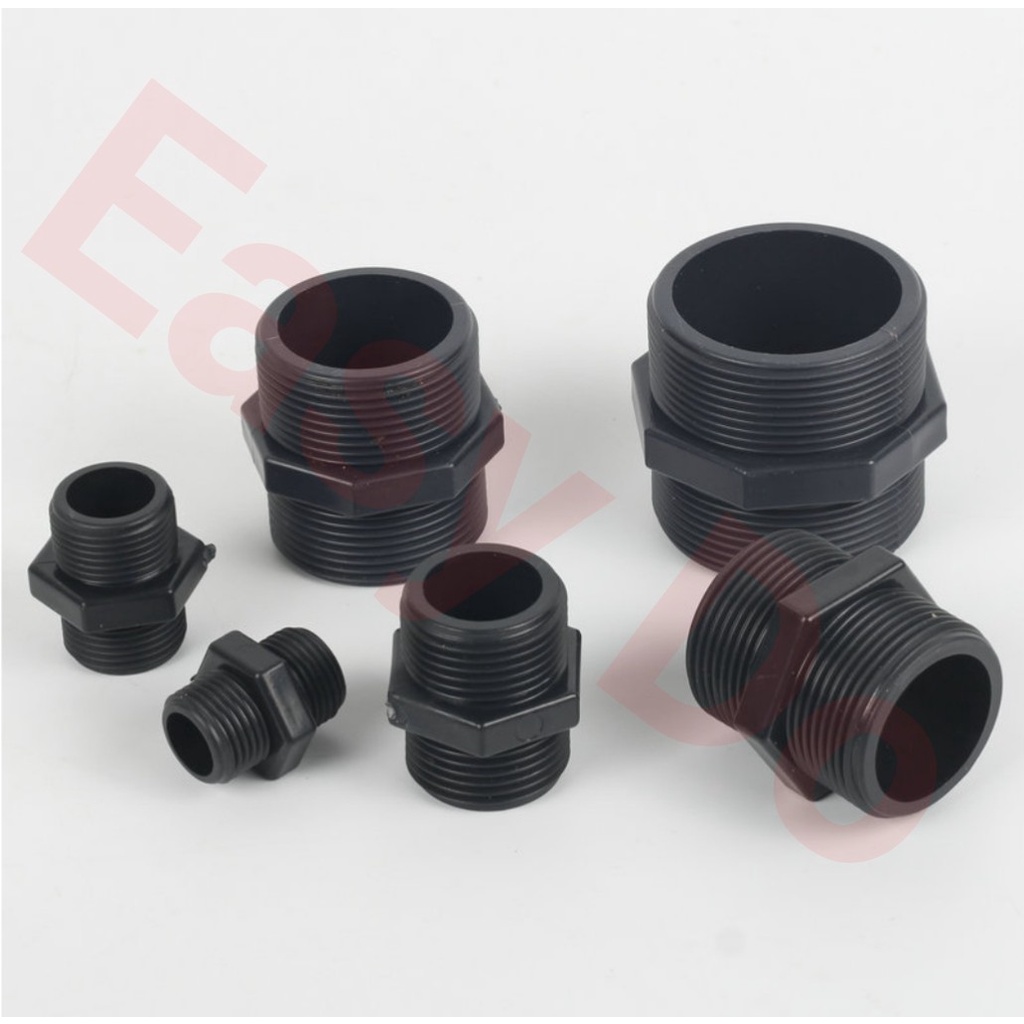Poly Nipple ( 1/2", 3/4" , 1" , 1-1/4" , 1-1/2", 2" ) 15mm 20mm 25mm ...