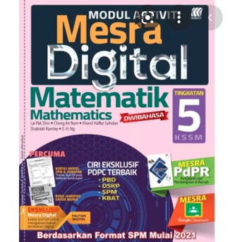 SASBADI BUKU LATIHAN - MODUL AKTIVITI MESRA DIGITAL KSSM 2021 MATEMATIK ...