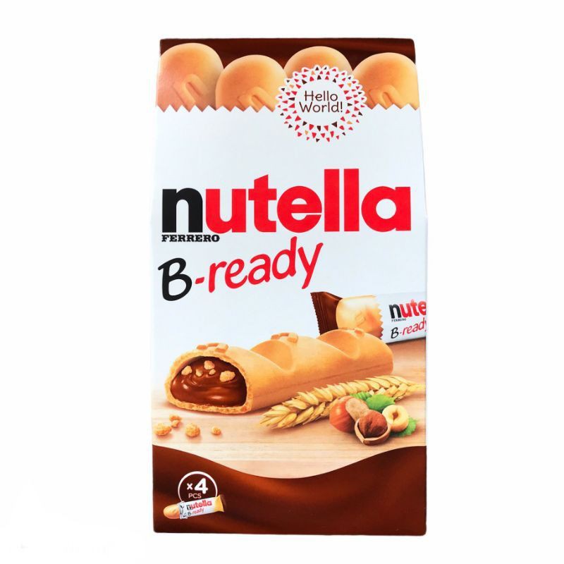 Nutella B-Ready Chocolate (4pcs) | Shopee Malaysia