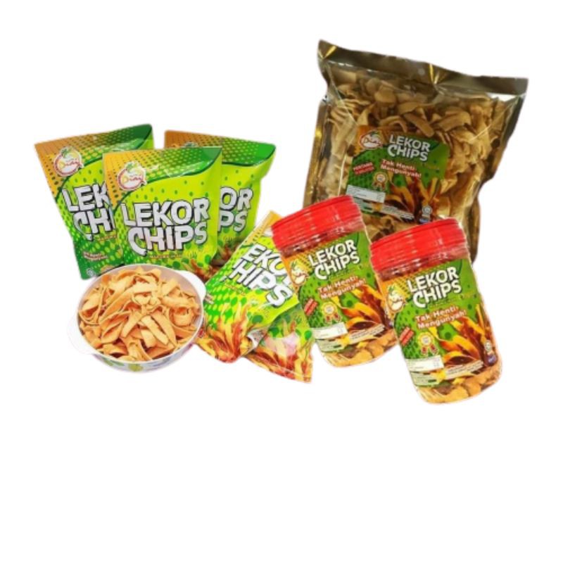 Lekor Chips Keropok Ikan Segera Halal Snack Fish Crackers Crisp Snacks ...